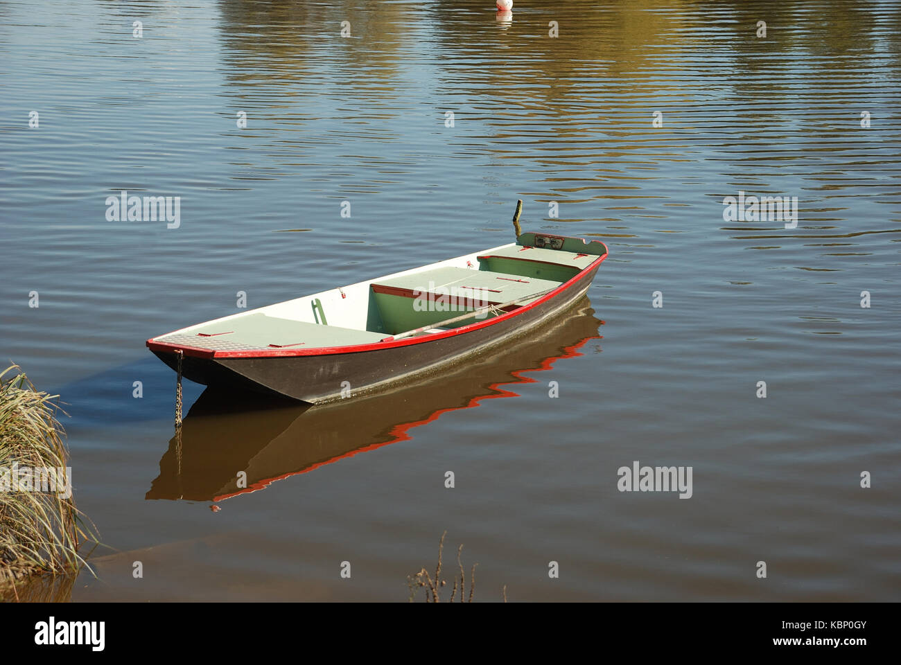 boat on a river Stock Photo - Alamy