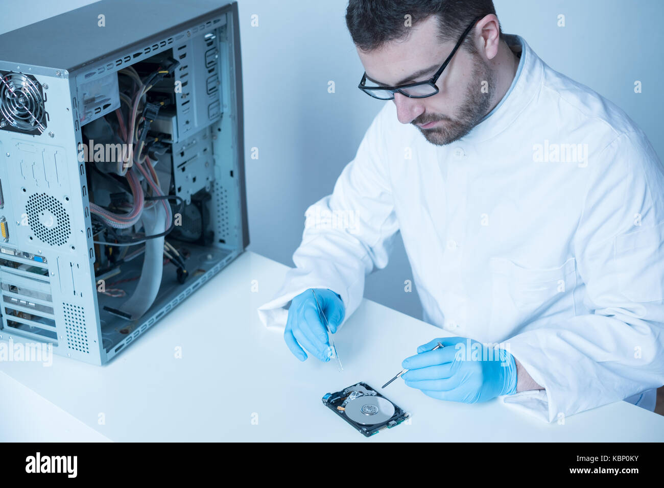 Data recovery hardware hi-res stock photography and images - Alamy