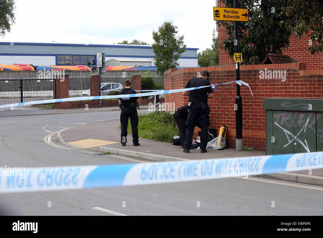 Southampton,Hampshire Tuesday 19th September 2017 A murder has been ...