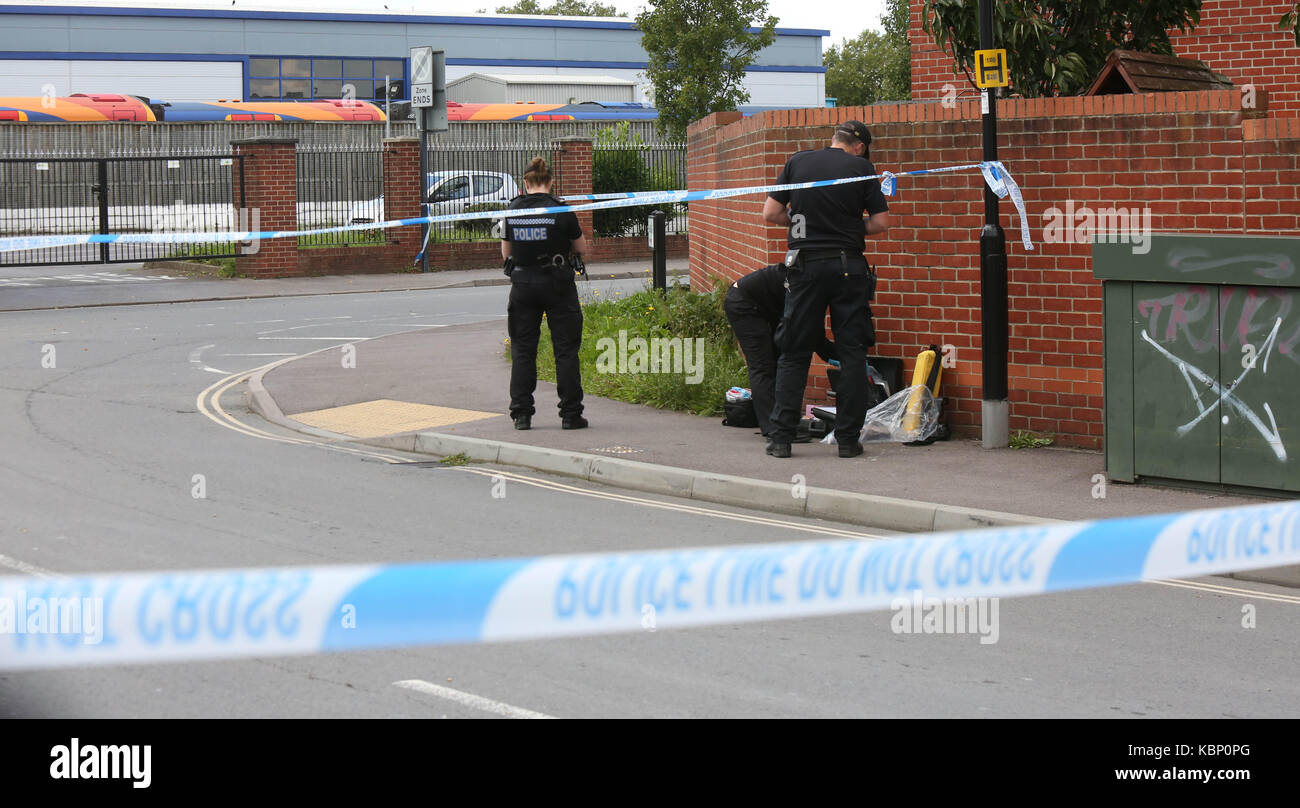 Southampton,Hampshire Tuesday 19th September 2017 A murder has been ...