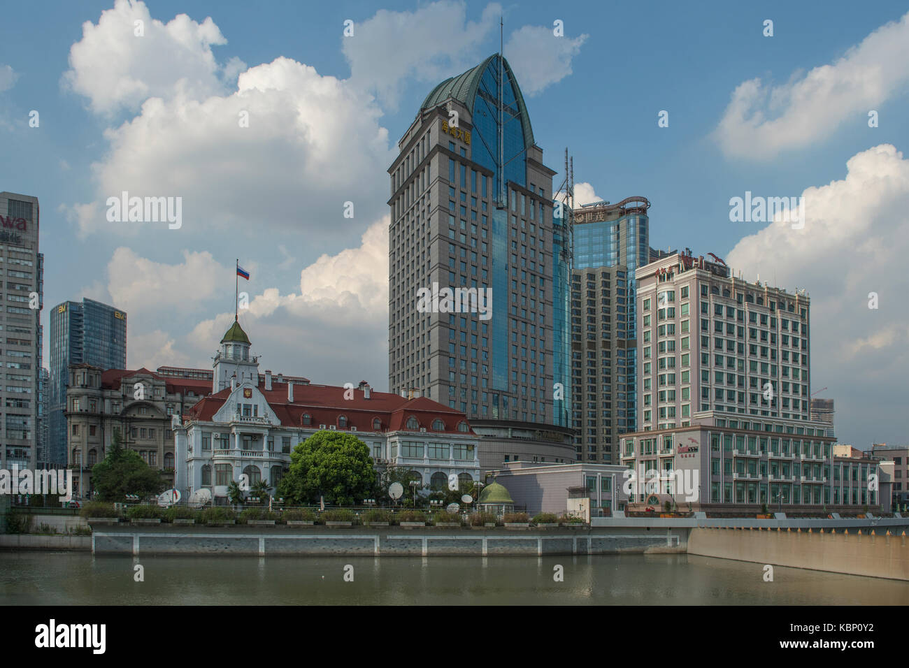 Russian buildings shanghai hi-res stock photography and images - Alamy