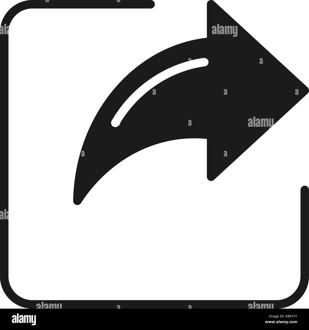 Send export file icon symbol Stock Vector Images - Alamy