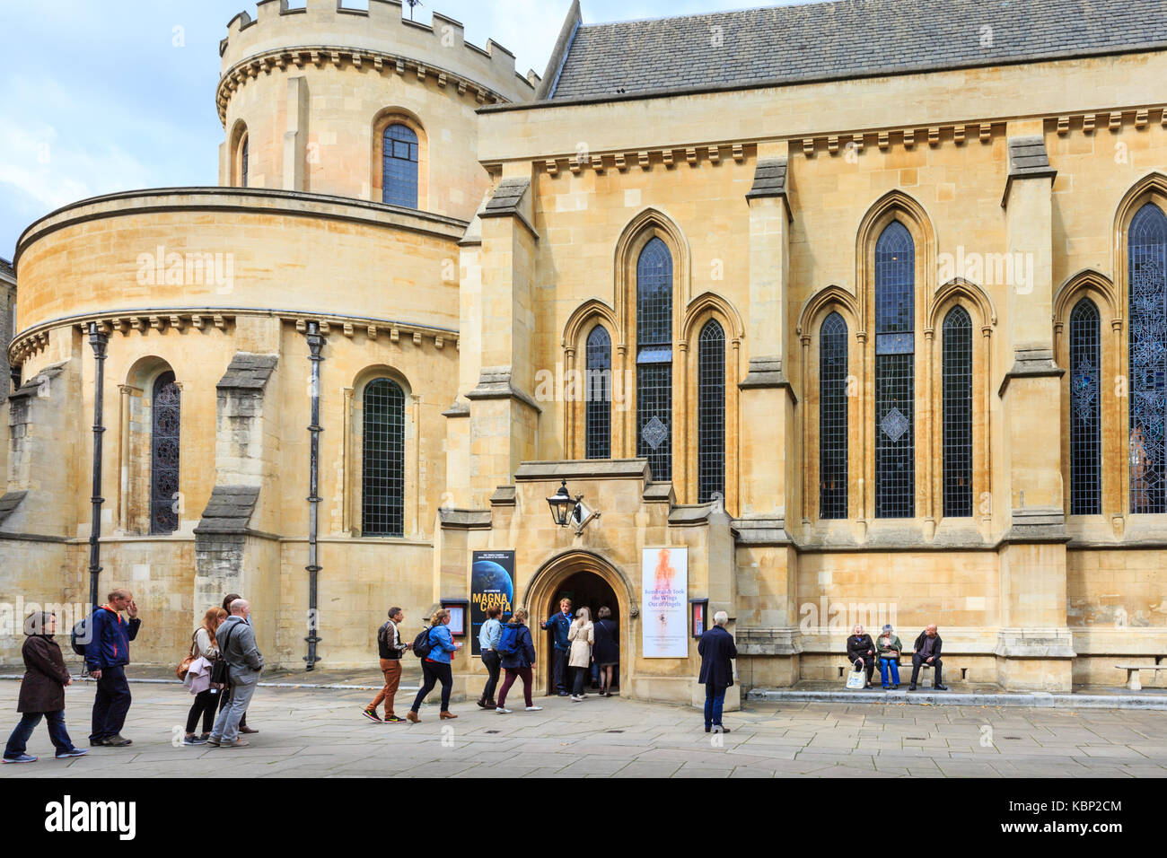 Temple Church exterior, buit by the Knights Templars in London's legal ...