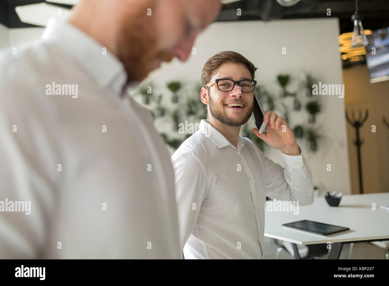 Business people taking a coffee break Stock Photo - Alamy