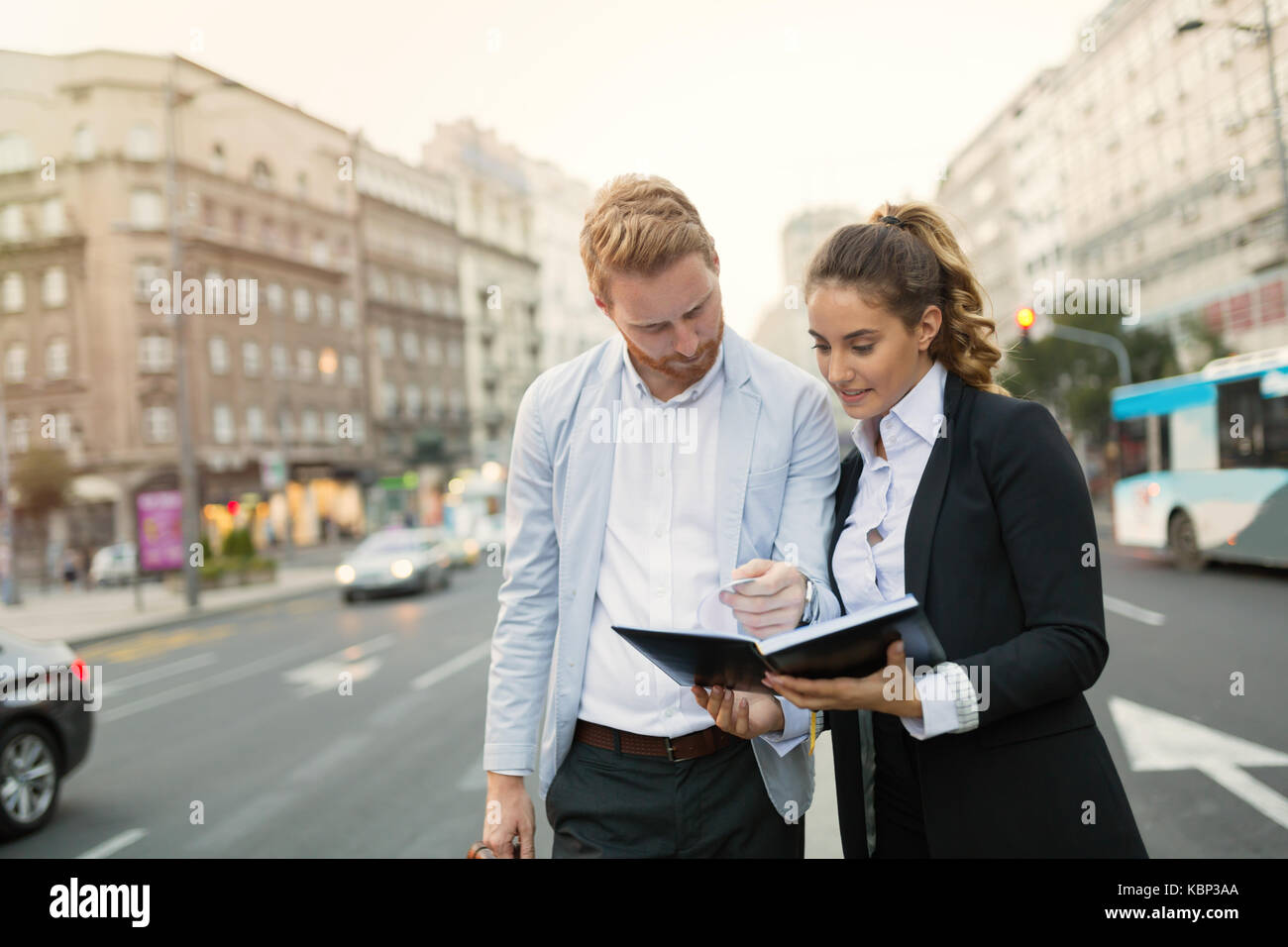 Young businessman commuting city hi-res stock photography and images ...