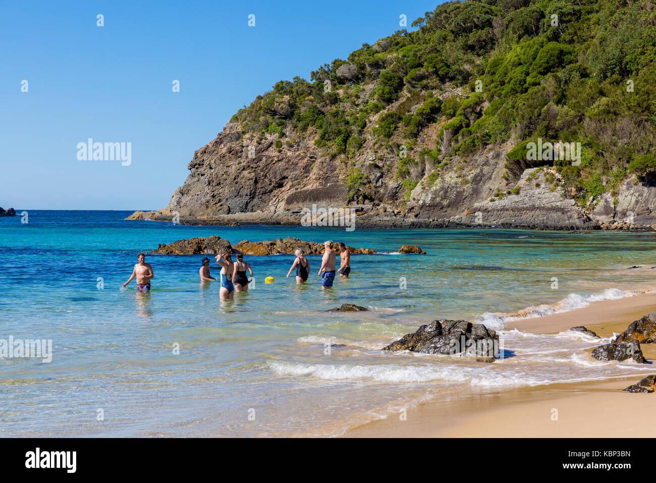 Boat Beach at Seal Rocks, Seal Rocks is a very popular seaside village ...