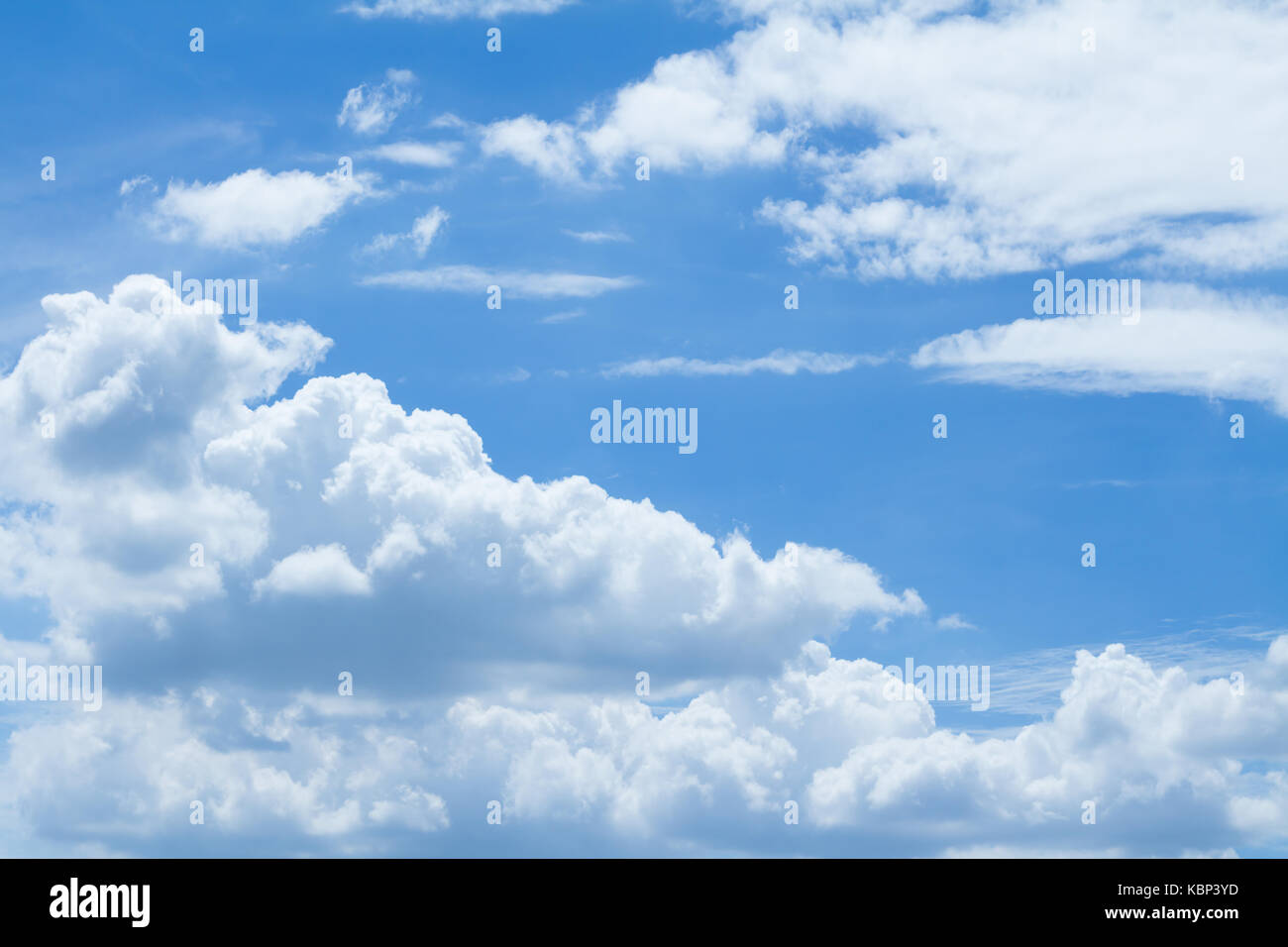 Blue sky background in good weather days Stock Photo - Alamy