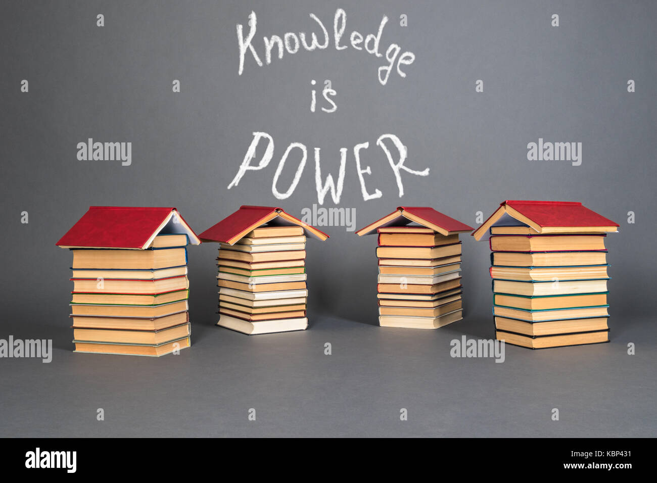 Education concept. Knowledge is power Stock Photo - Alamy