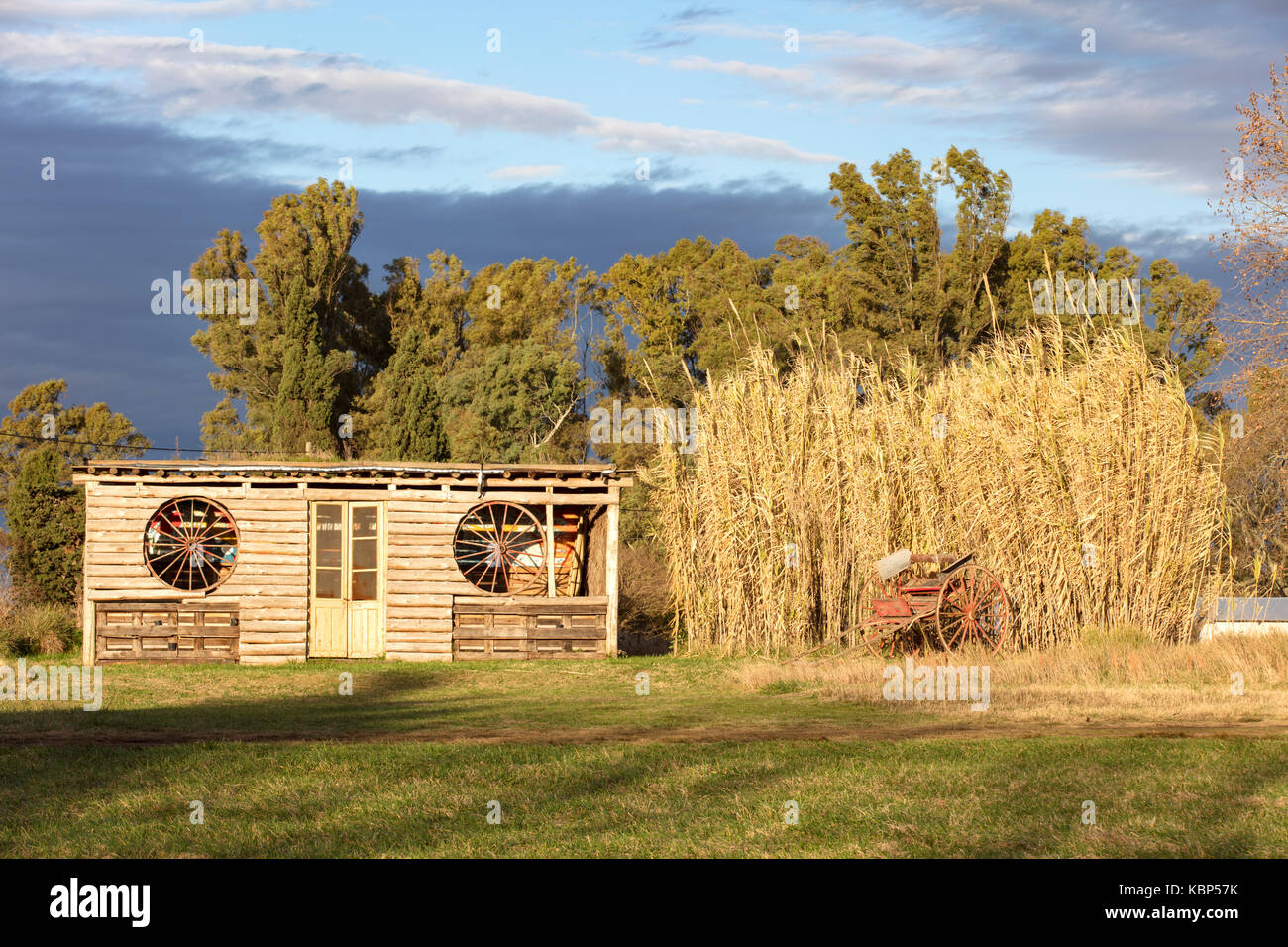 Rural landscape. Near Las Flores, Argentina Stock Photo - Alamy