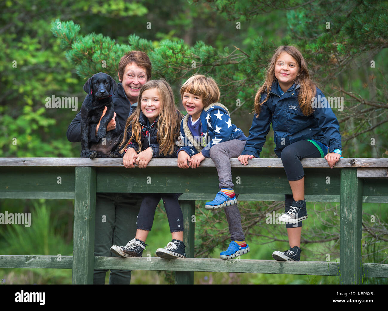 Family trekking hi-res stock photography and images - Alamy