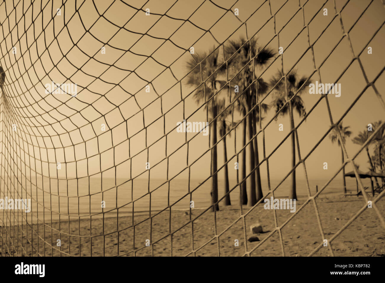 Football field beach spain hi-res stock photography and images - Alamy