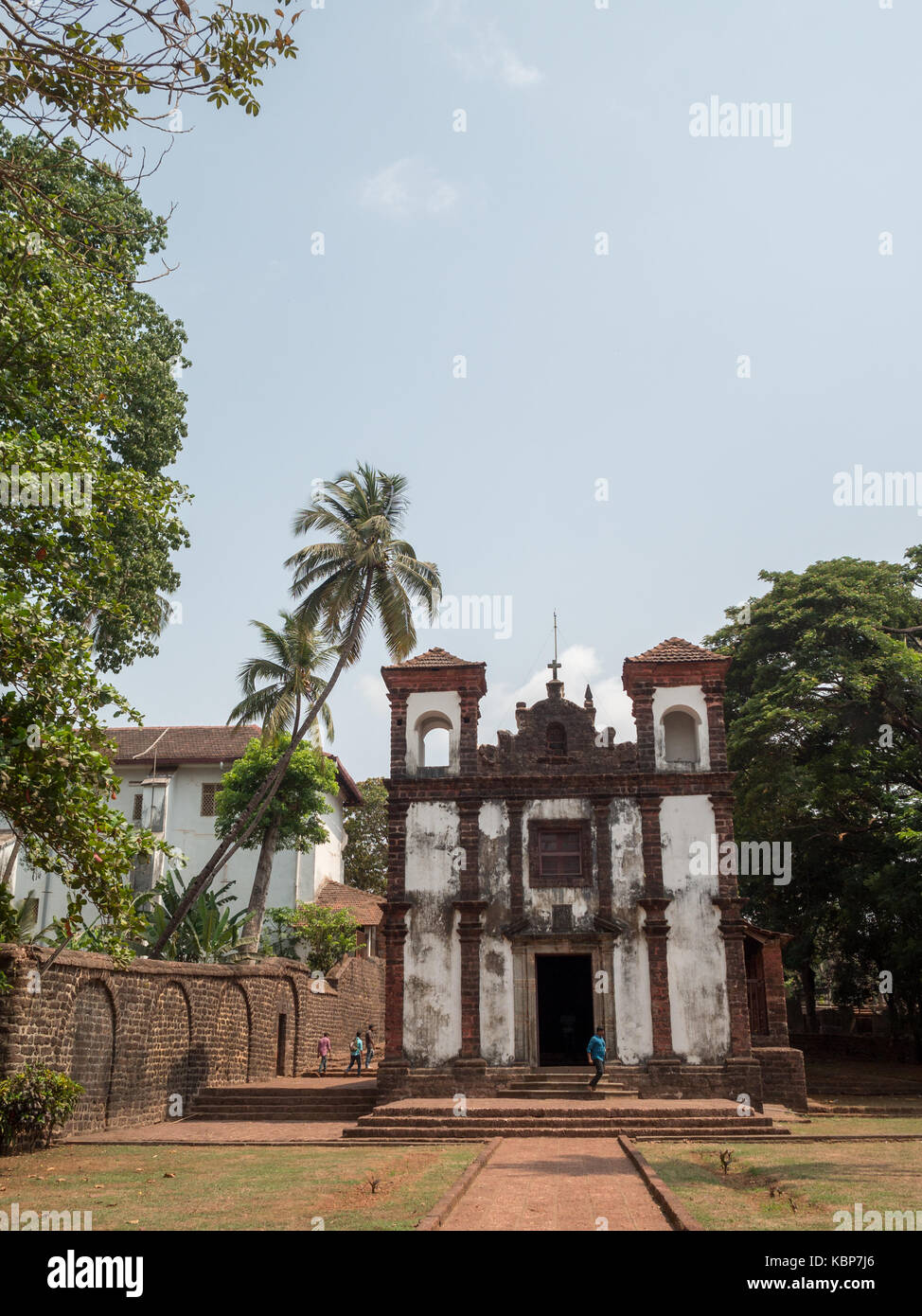 St Catherine Chapel, Old Goa Stock Photo - Alamy