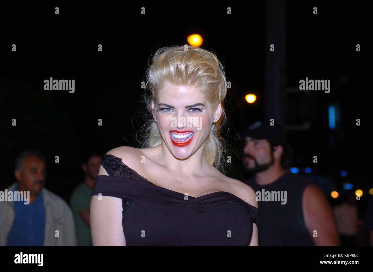 MIAMI BEACH, FLORIDA - FEBRUARY 08: : Anna Nicole Smith was taken 08 ...