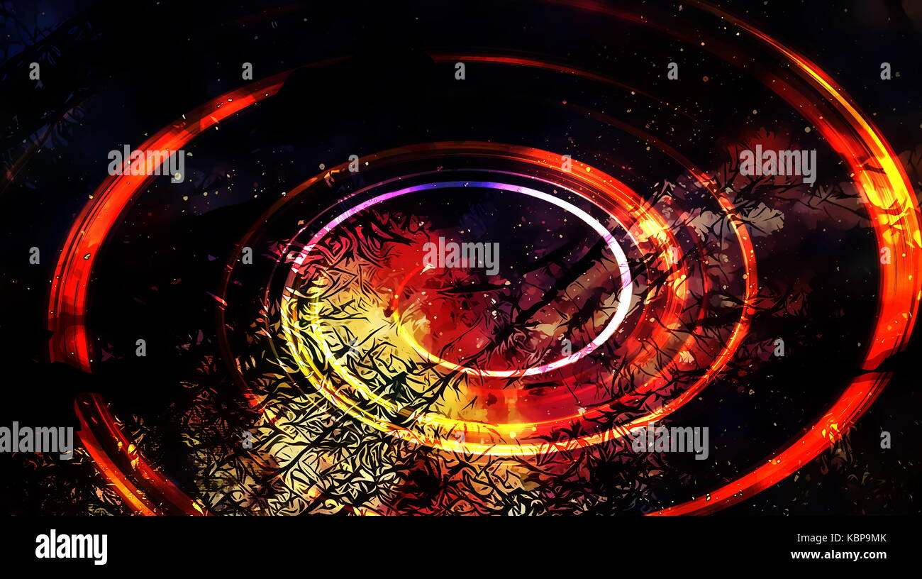 Cosmic space and stars, color cosmic abstract background and Black ...