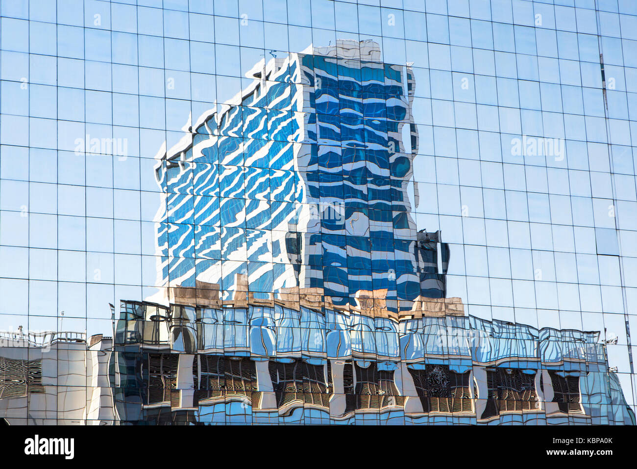 Distorted buildings hi-res stock photography and images - Alamy