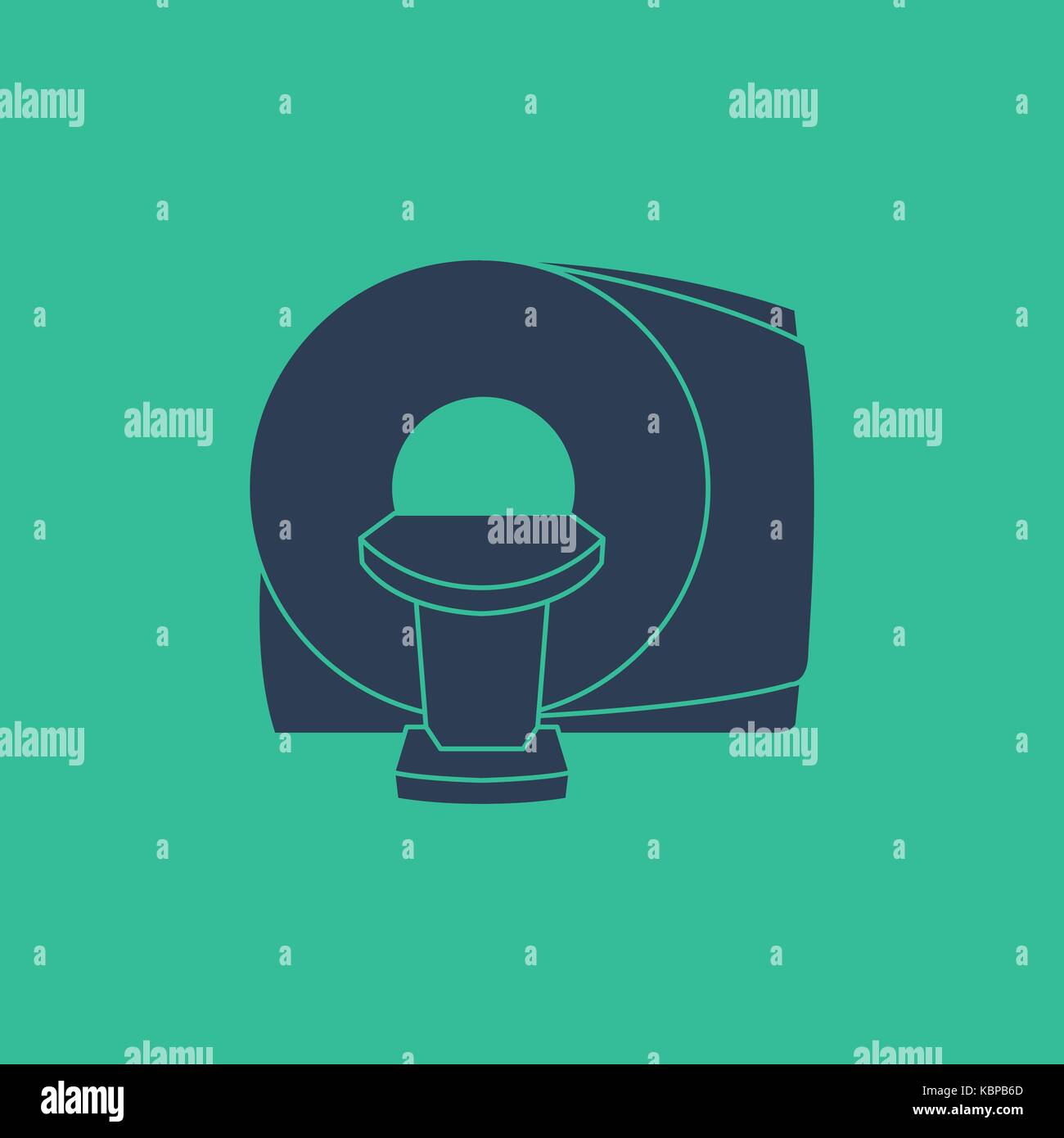 CT Scanner machine icon vector symbol Stock Vector Image & Art - Alamy