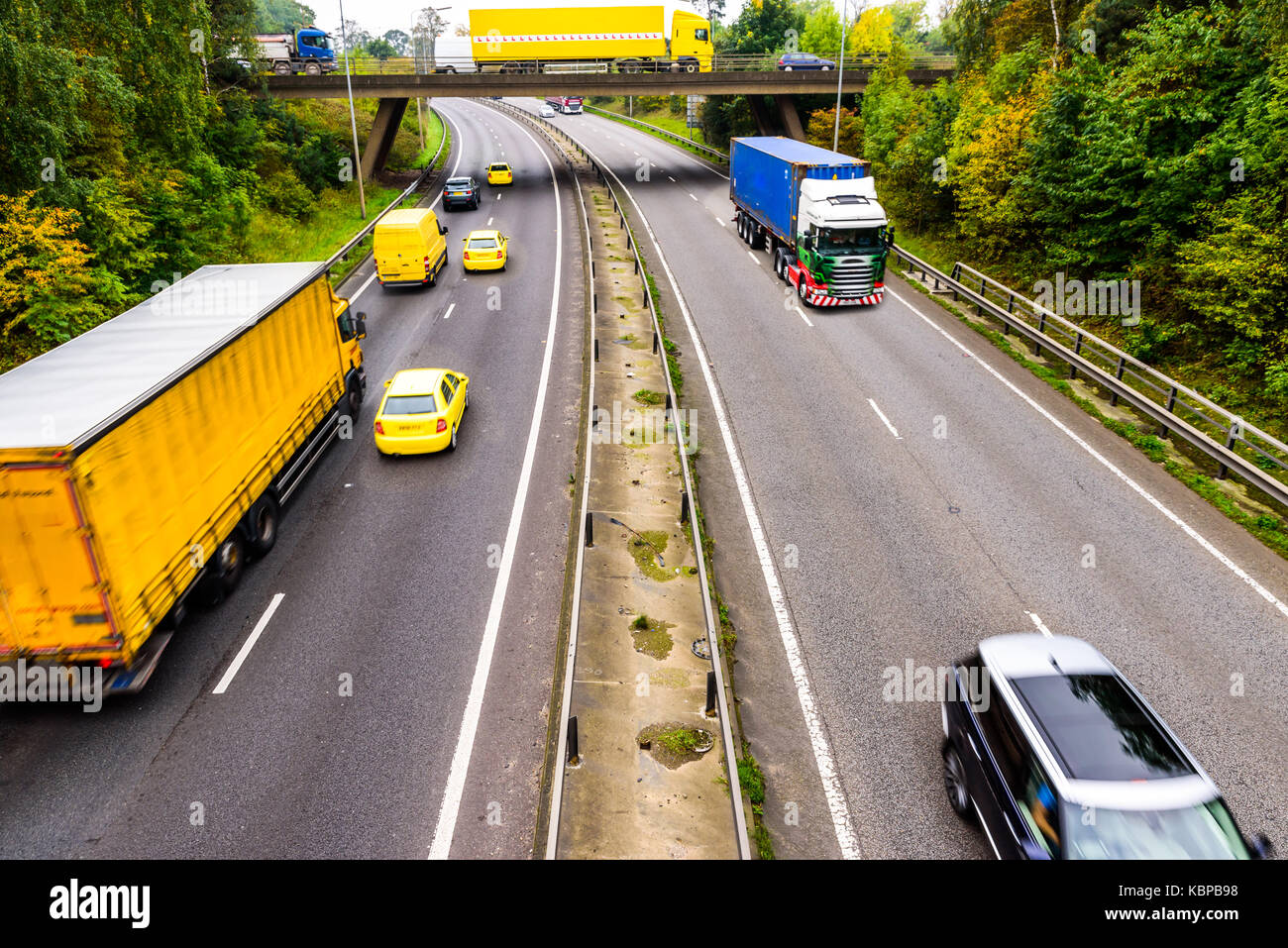 Multi colour motorway hi-res stock photography and images - Alamy