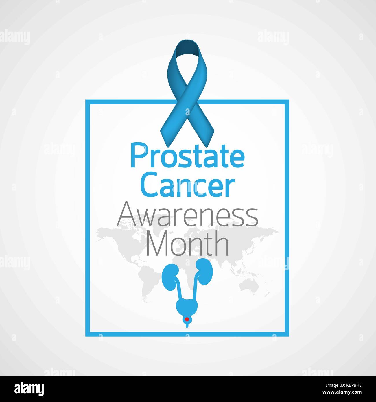 Prostate Cancer Awareness Month vector icon illustration Stock Vector ...