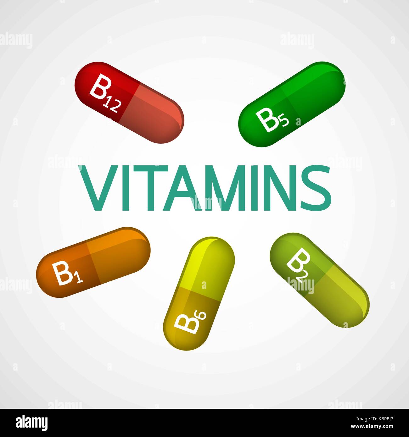 Vitamins vector icon illustration Stock Vector Image & Art - Alamy