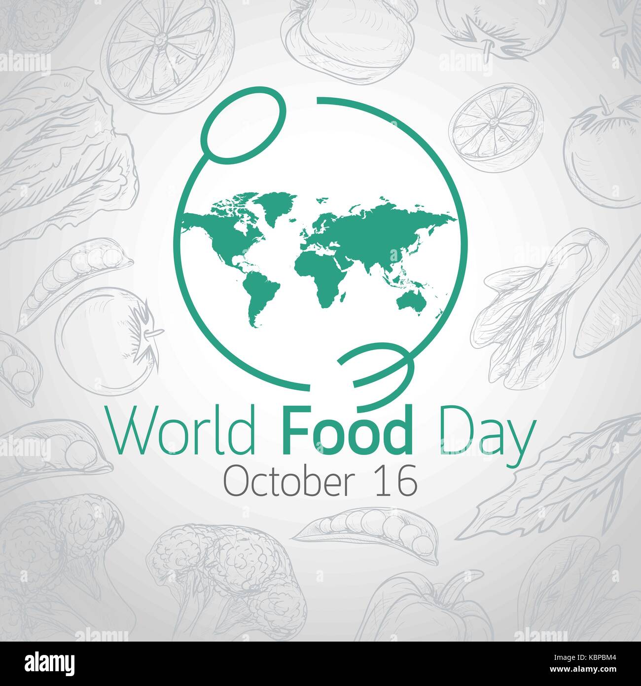 World food day Stock Vector Images - Alamy