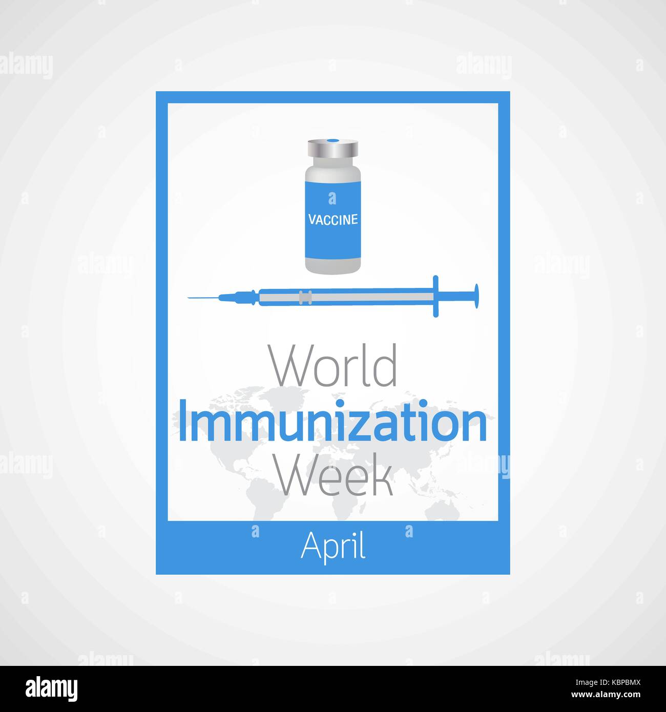 World Immunization Week vector icon illustration Stock Vector Image ...