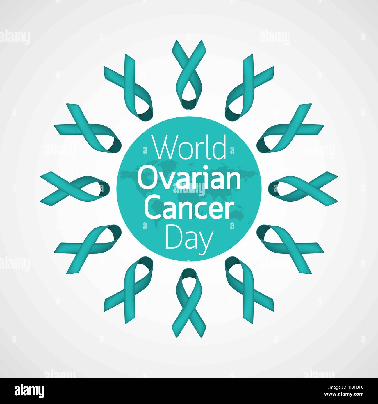 Ovarian cancer ribbon hi-res stock photography and images - Alamy