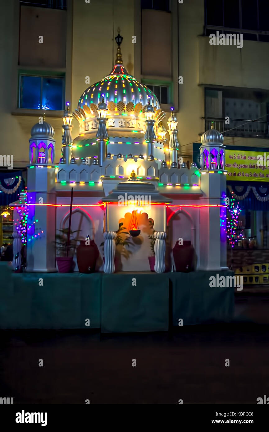 JUNAGADH,GUJARAT/INDIA 30,SEPTEMBER 2017 - The Tazia procession seen ...