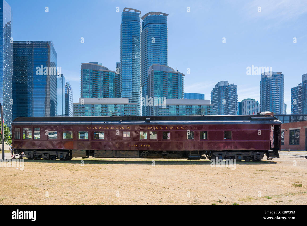 Toronto,Canada-august 2,2015:one of the trains displayed at Toronto's ...