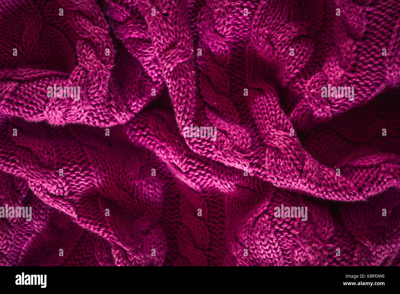 Pink knitted sweater texture background, crumpled sweater Stock Photo ...