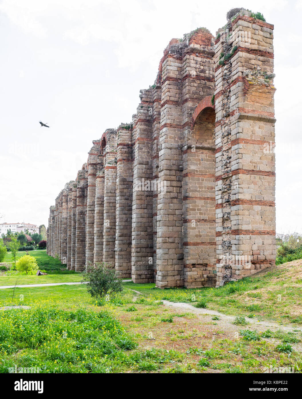 Acueducto romano de los milagros hi-res stock photography and images - Alamy