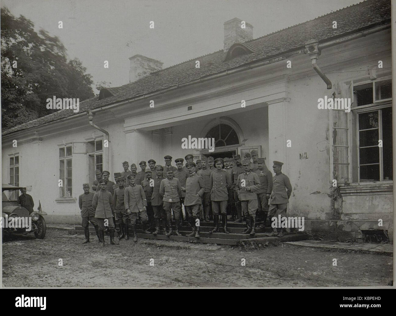 Generalstab der 12.ITD.und der 1.deutschen Res,Div.in CZEREMCHOW ...