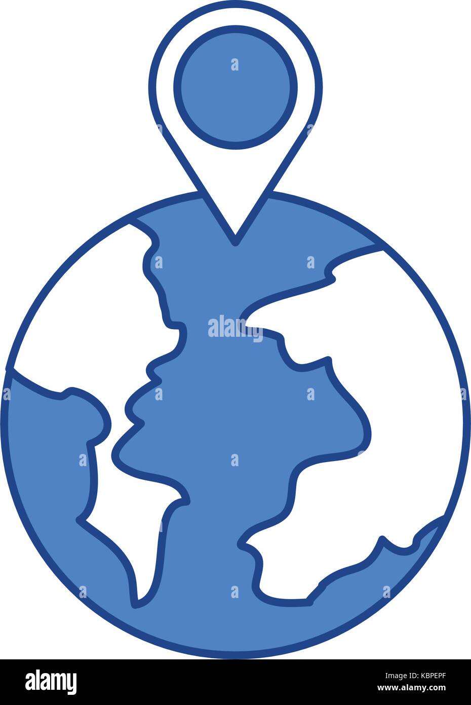 globe world pointer map location web Stock Vector Image & Art - Alamy