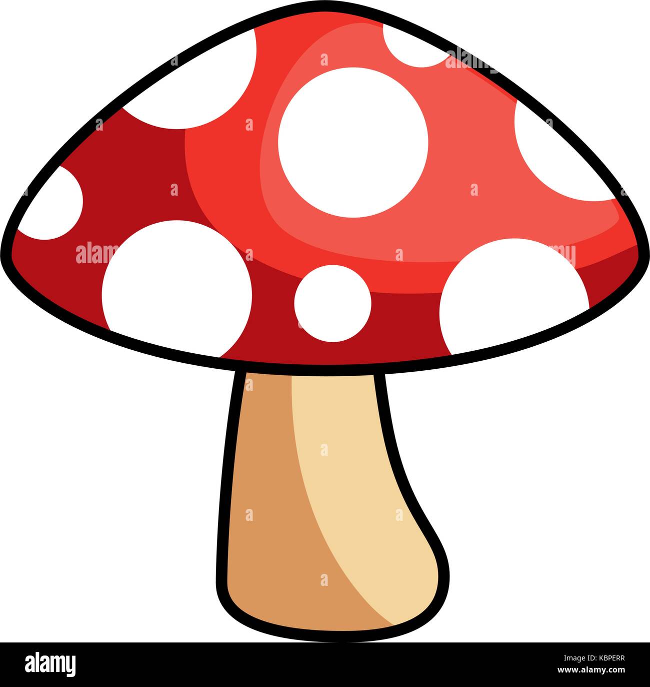pixelated game mushroom icon vector illustration design Stock Vector ...