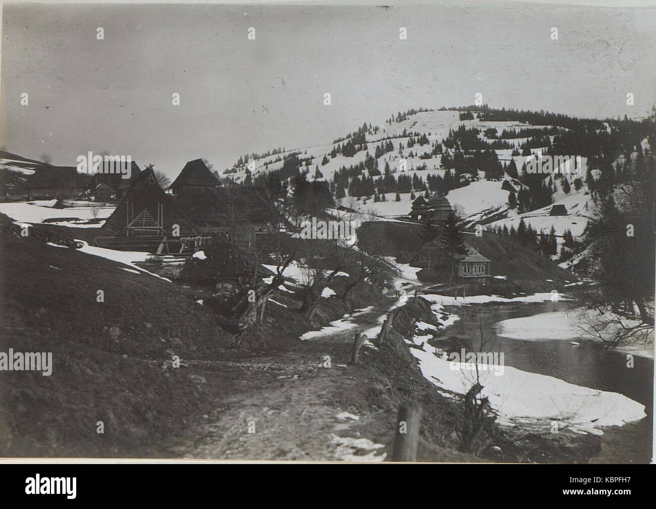 This drawing from the First World War depicts a German soldier's view ...