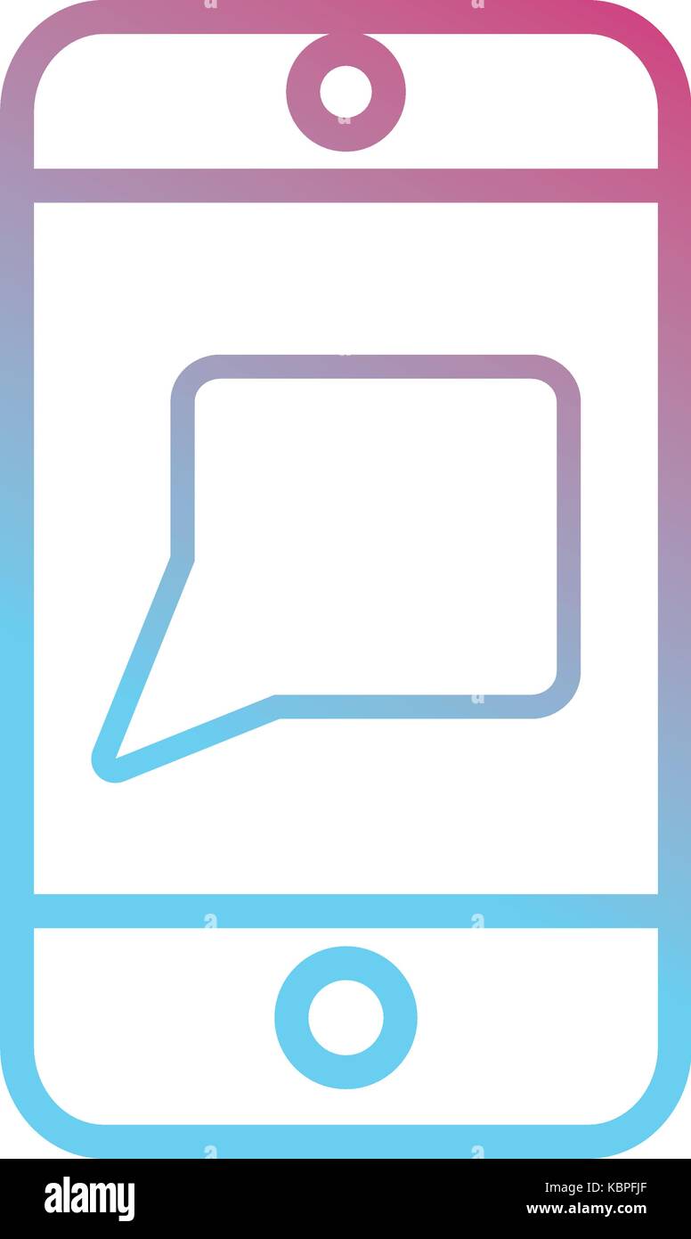 smartphone device icon over white background vector illustration Stock ...