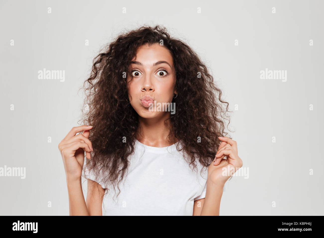Inflated cheeks hi-res stock photography and images - Alamy