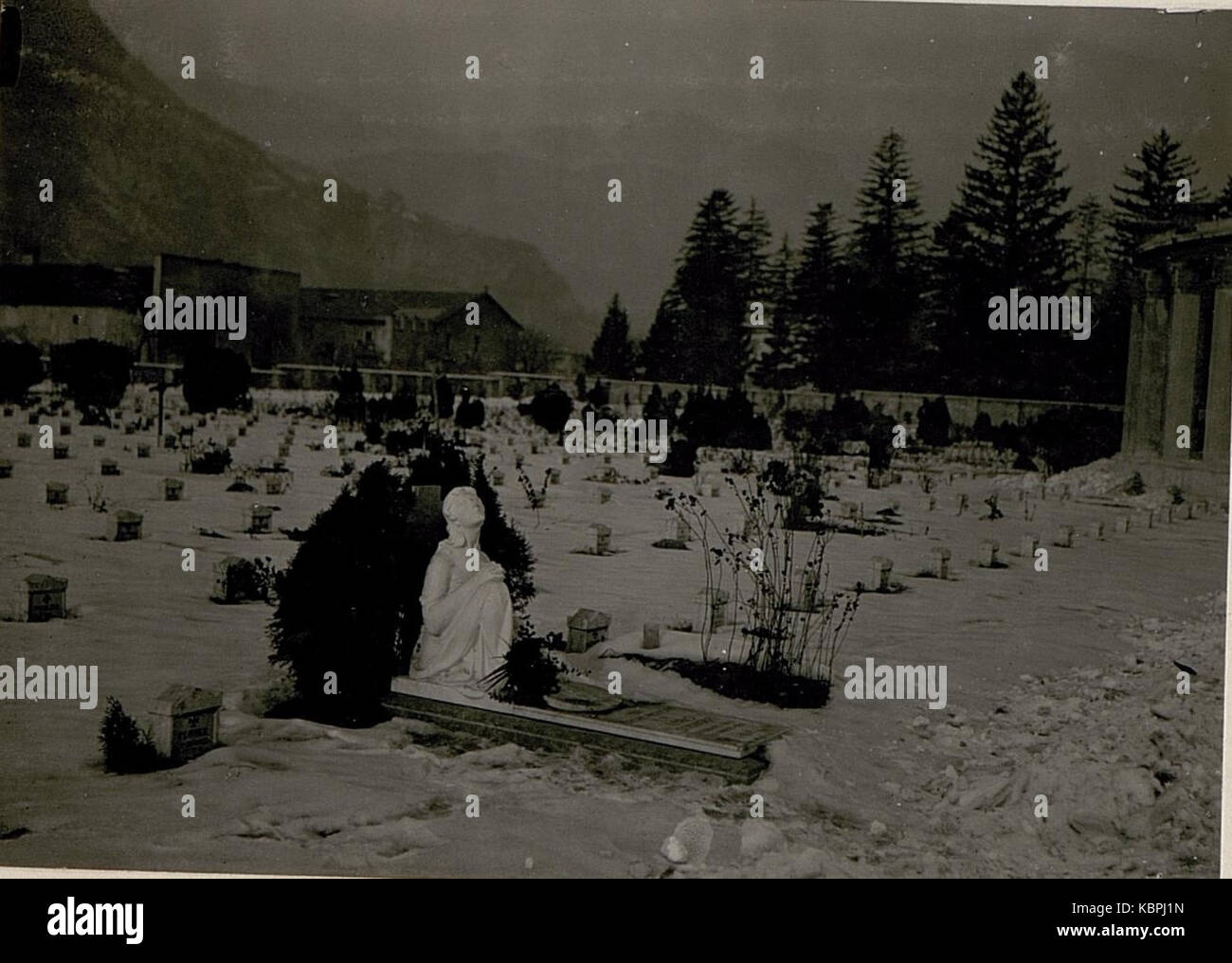 Trient, Friedhof. (BildID 15508829 Stock Photo - Alamy