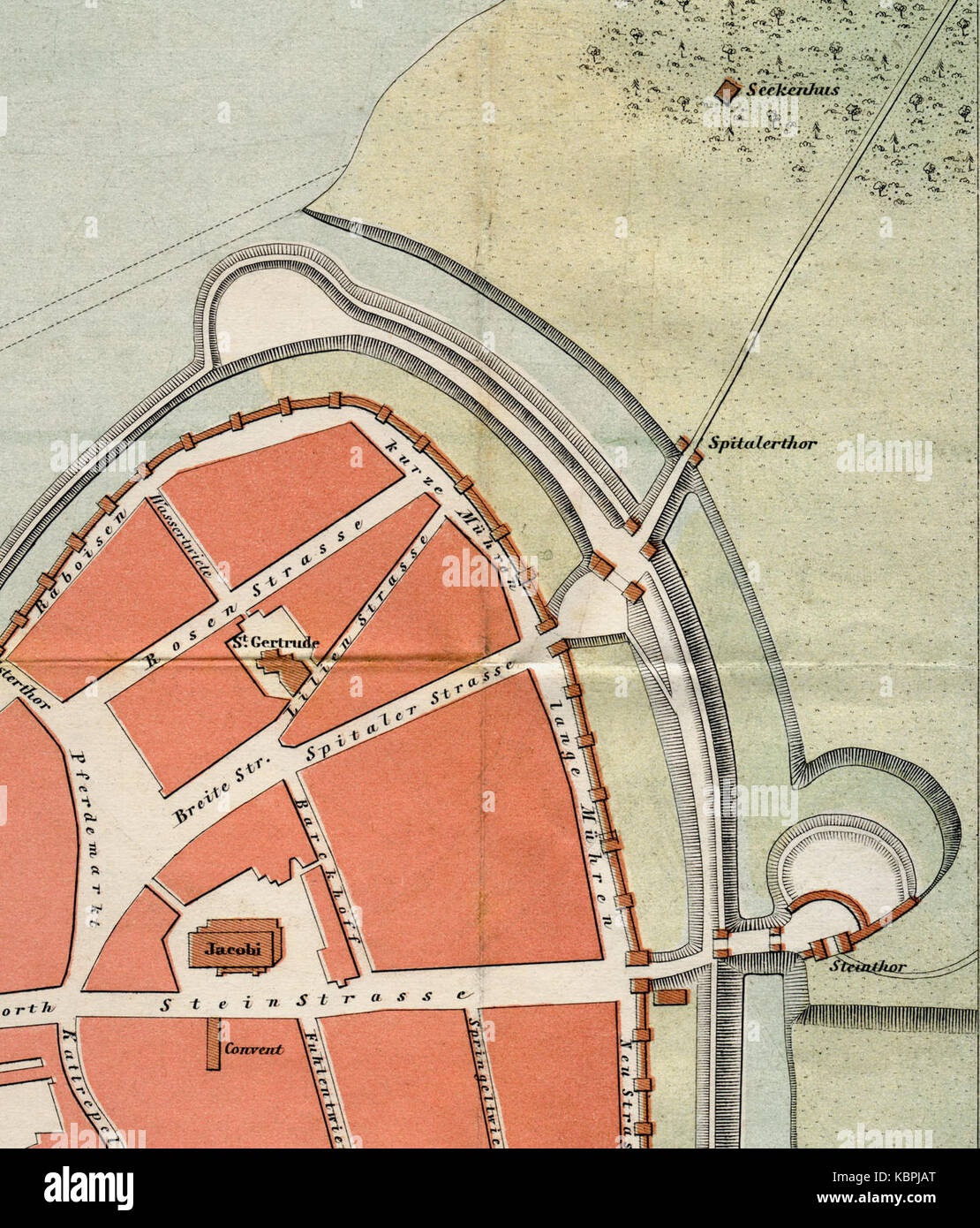 Spitalertor is a historic city gate in Zurich, Switzerland, originally ...