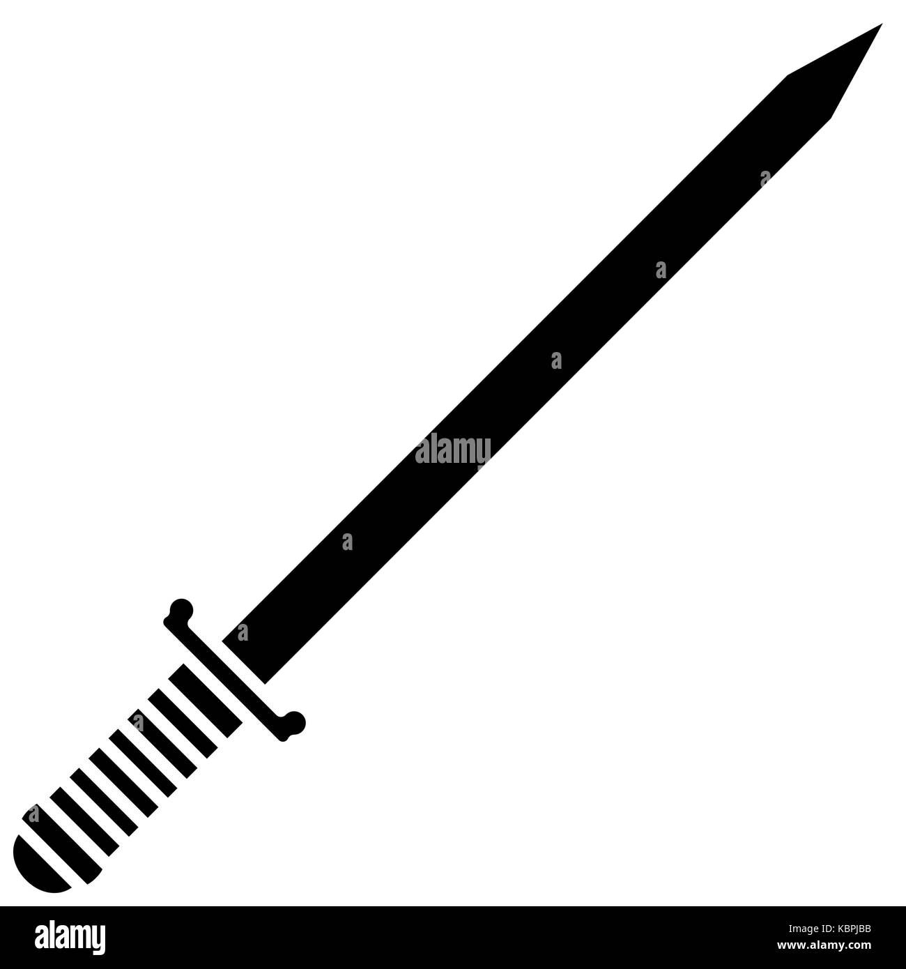 sword game weapon icon vector illustration design Stock Vector Image ...