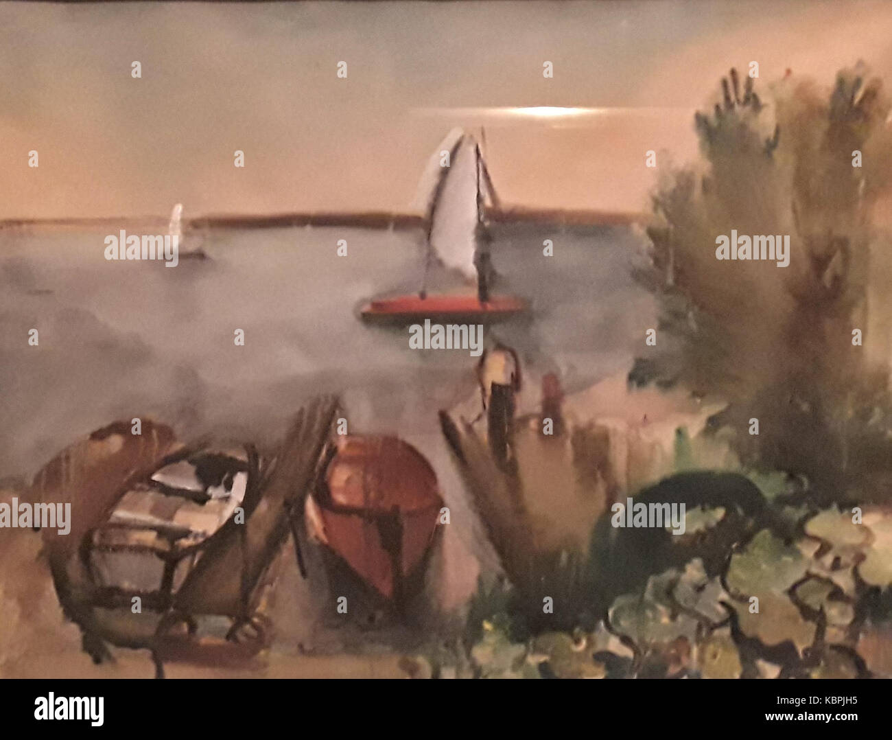 Joseph Kutter, Chiemsee (ca. 1935) (2 Stock Photo - Alamy