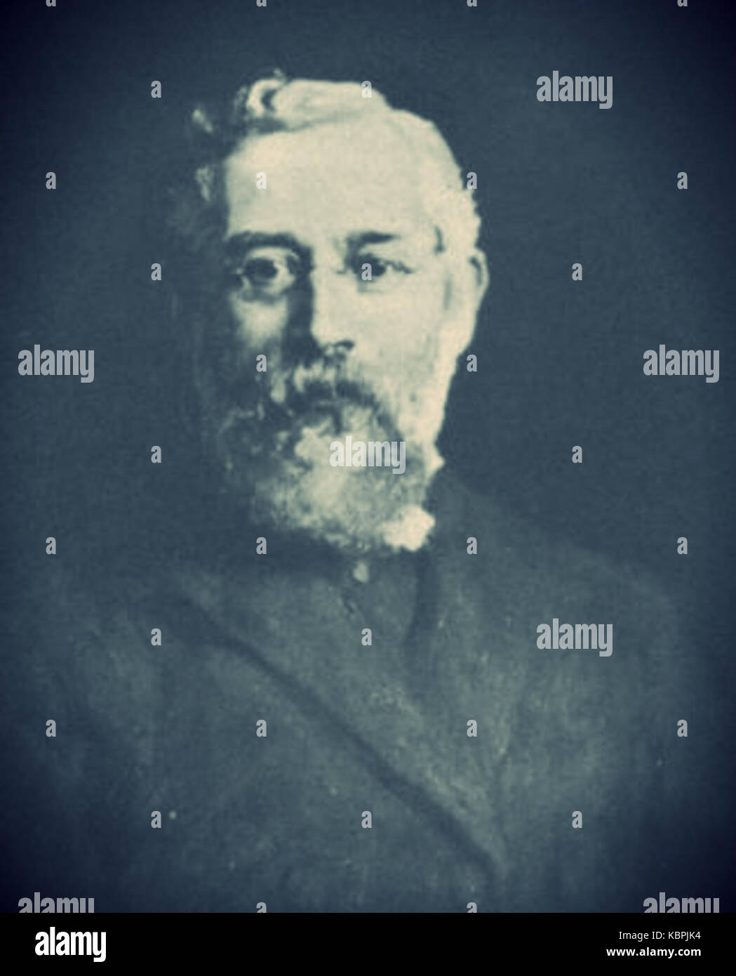 Solomon Joseph Solomon. Simeon Singer Stock Photo - Alamy