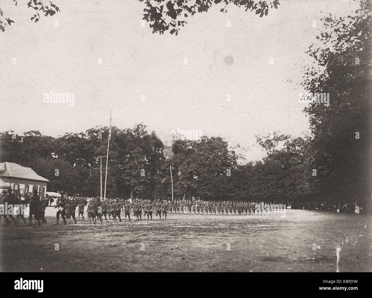 1917 USAAC Graduation Parade Camp Crane Allentown PA Stock Photo - Alamy