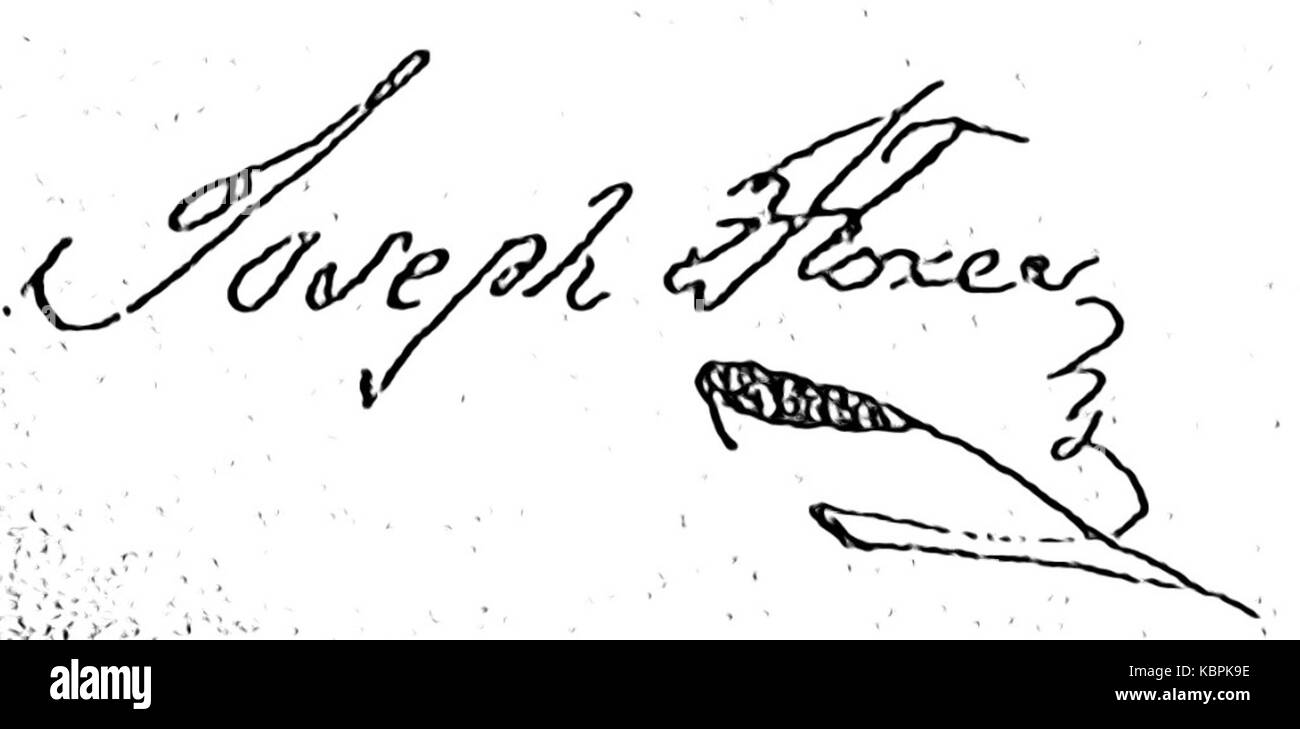 Firma Jose Felipe Flores Stock Photo - Alamy