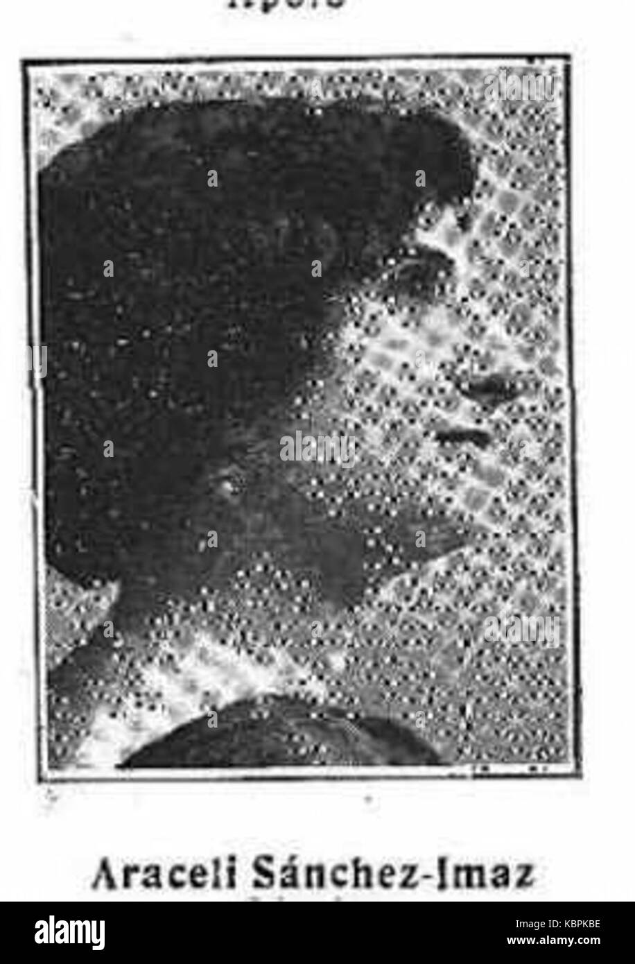 1913 Araceli Sanchez Imaz Stock Photo - Alamy