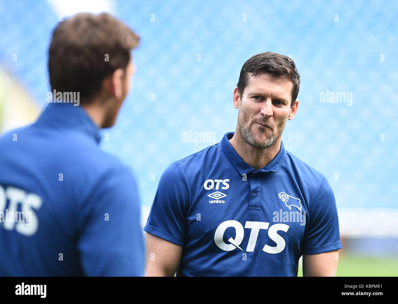Derby County's David Nugent before the Sky Bet Championship match at ...