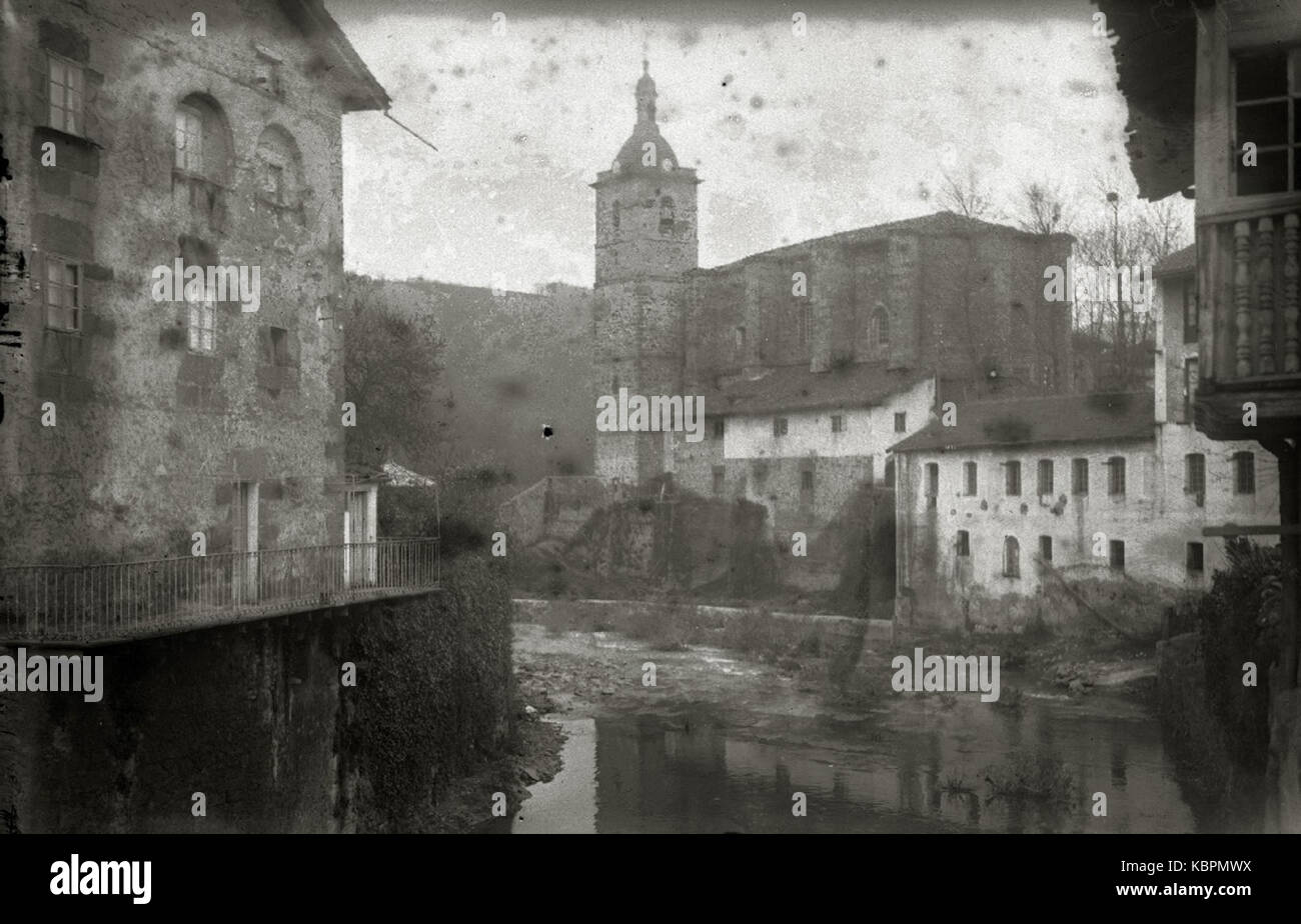 Vista panoramica y rincones de la localidad de Lazkao (1 de 3) Fondo ...