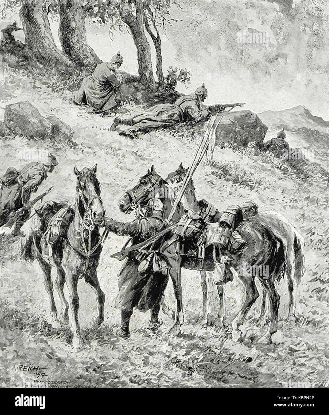 1916 Albert Reich Batalia de la Ramnicu Sarat, cavalerie germana in ... 1916 Albert Reich Batalia de la Ramnicu Sarat, cavalerie germana in ...