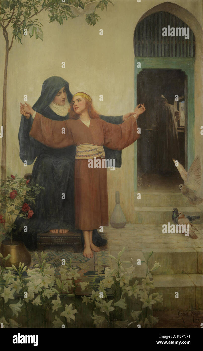 2017 02 George Henry Grenville Manton Love Divine Stock Photo - Alamy