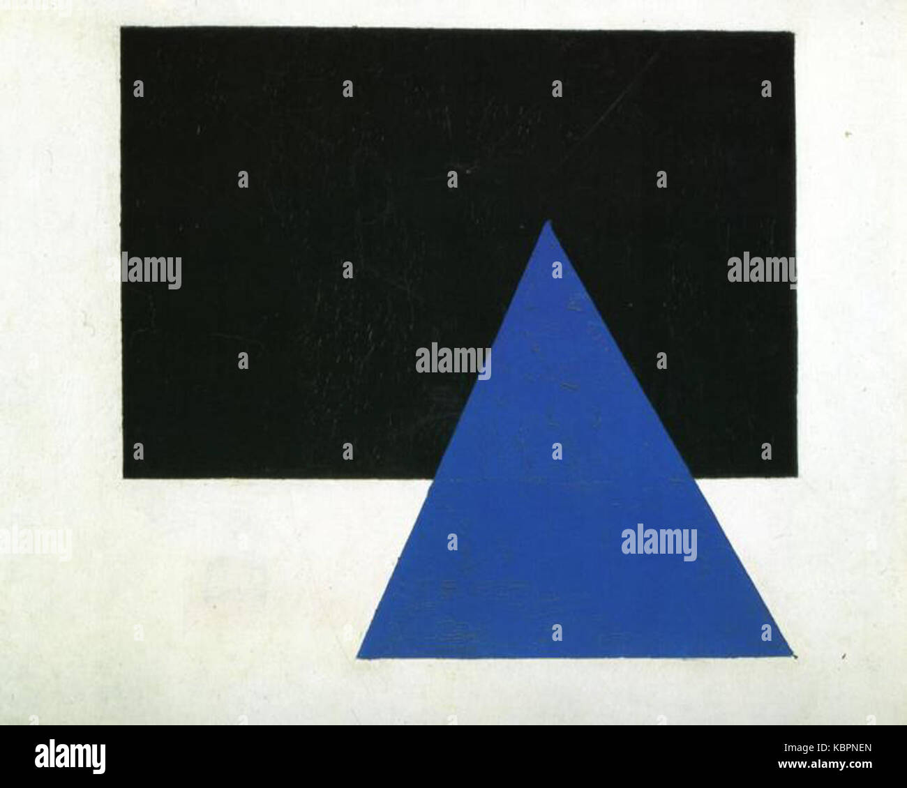 This artwork features Suprematism, a key movement in early 20th-century ...