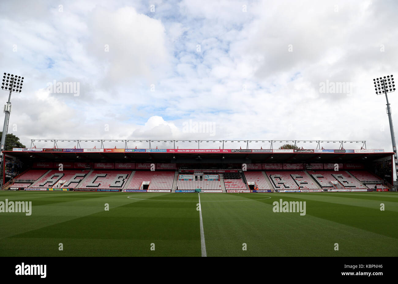 General view of the ground before the Premier League match at the ...